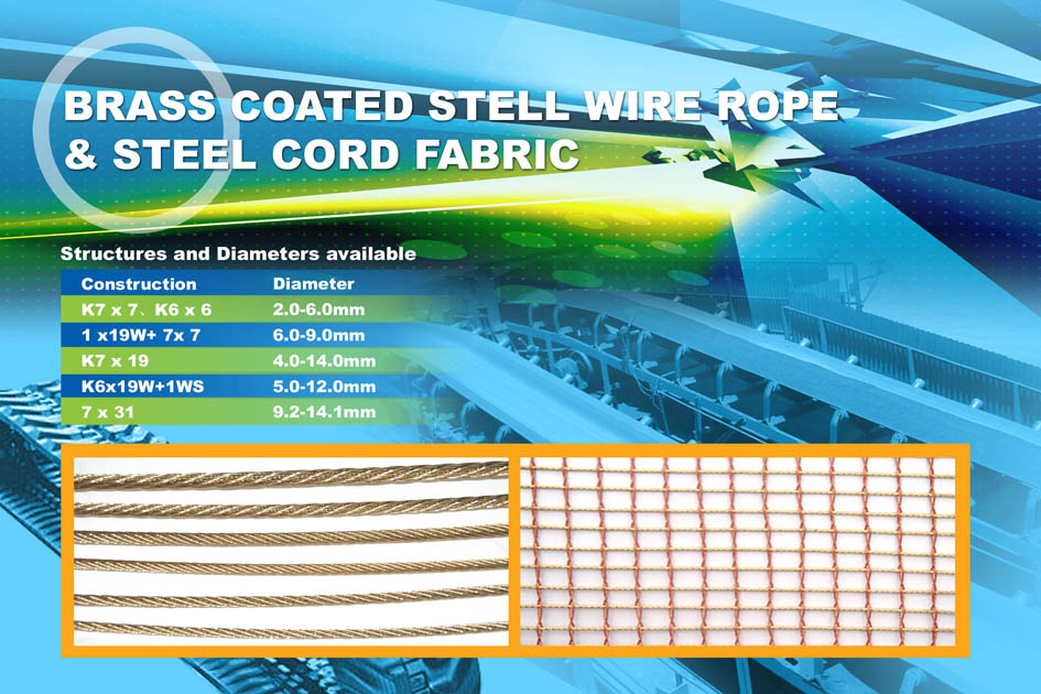 steel cord fabric for conveyor belt